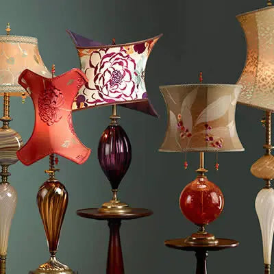 Artistic, Artisan-Crafted Hand-blown Glass Lamps by Kinzig Design ...