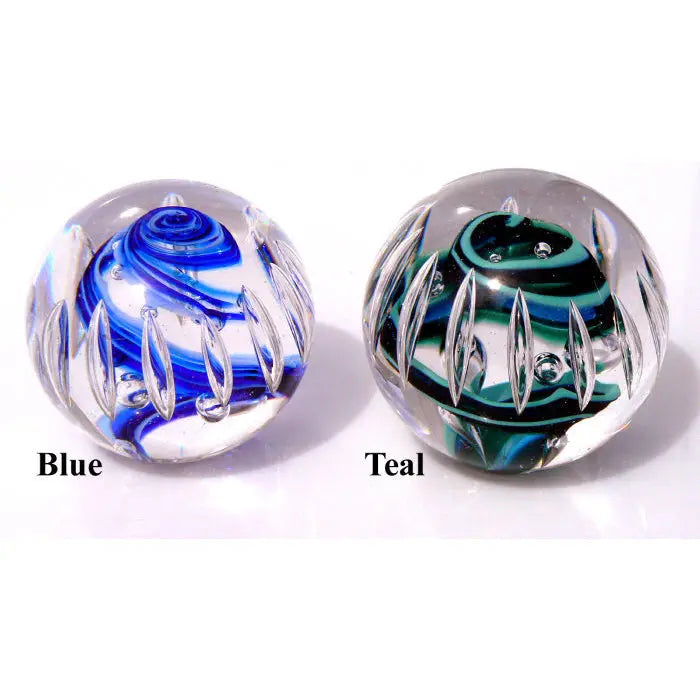 Dottie Boscamp Multi Bubble Glass Paperweights Art Paperweights ...