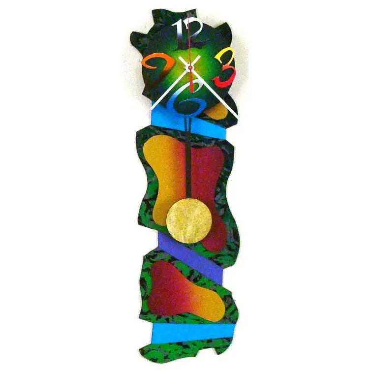 David Scherer Pendulum Wall Clock The Jungle Artistic Artisan Clocks ...