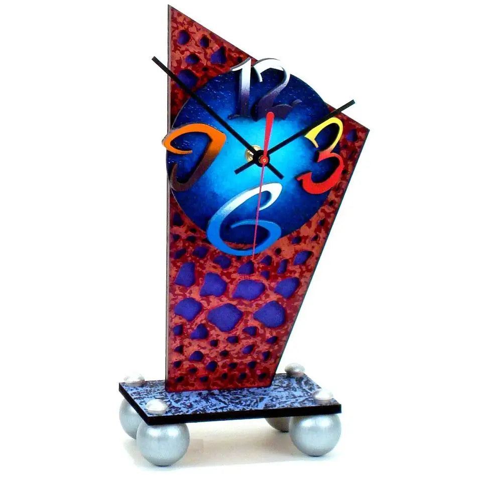 David Scherer Table Clock Table B Artistic Artisan Designer Clocks ...