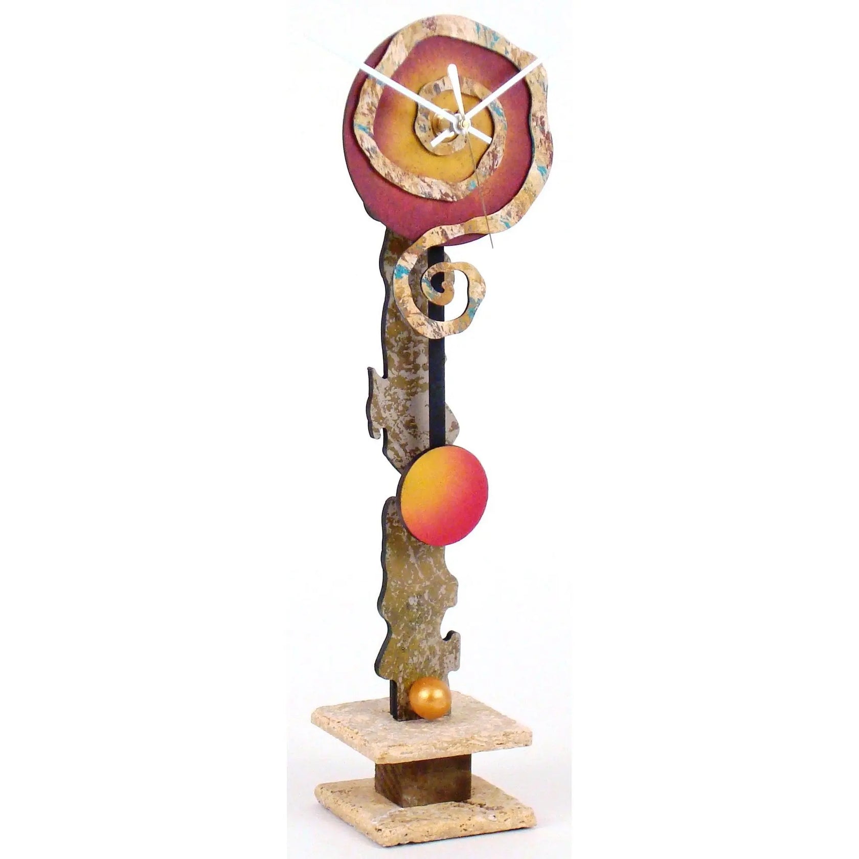 David Scherer Table Clock Type A Artistic Artisan Designer Clocks ...