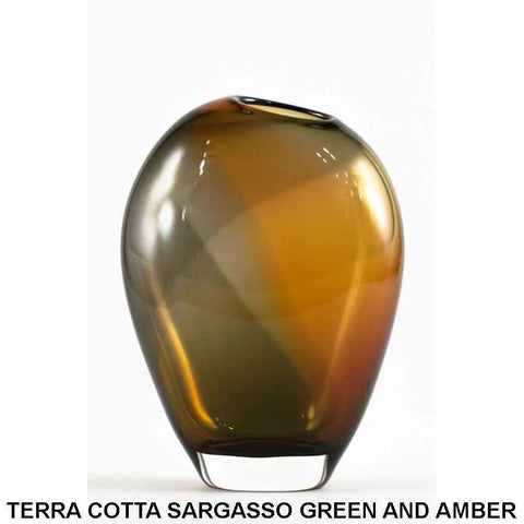Krystyna Glass Tri-Color Vase Hand Blown Art Glass – Sweetheart Gallery ...