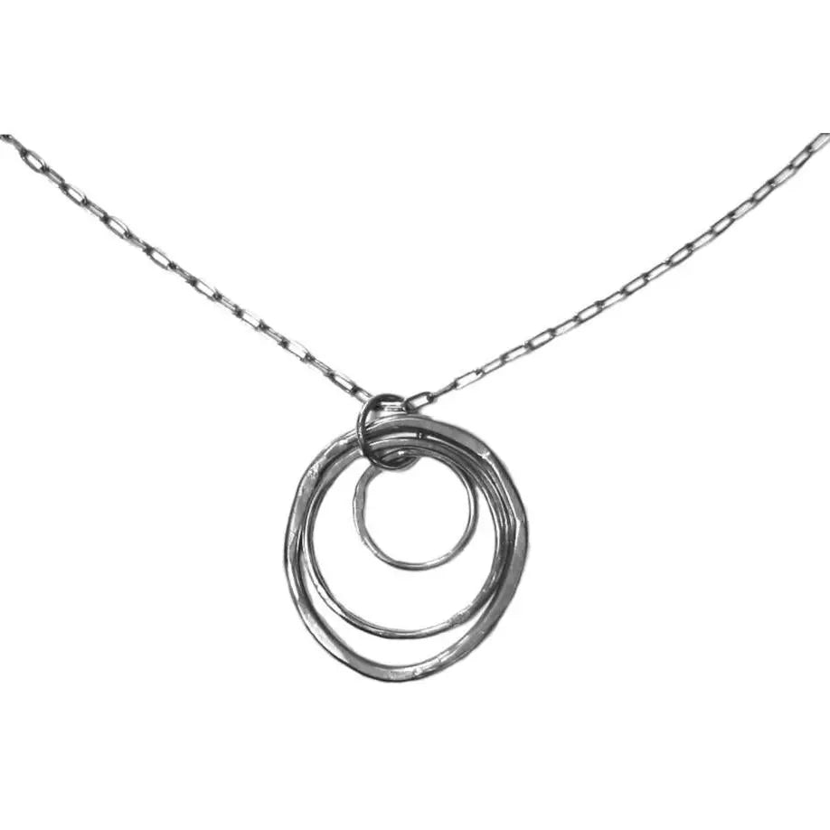 Metallic Evolution Kelly Pendant Silver Necklace JKELP02 Artistic ...