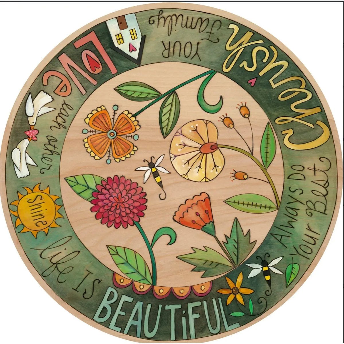 Sincerely Sticks Lazy Susan Mod About You Artistic Artisan Lazy Susans ...