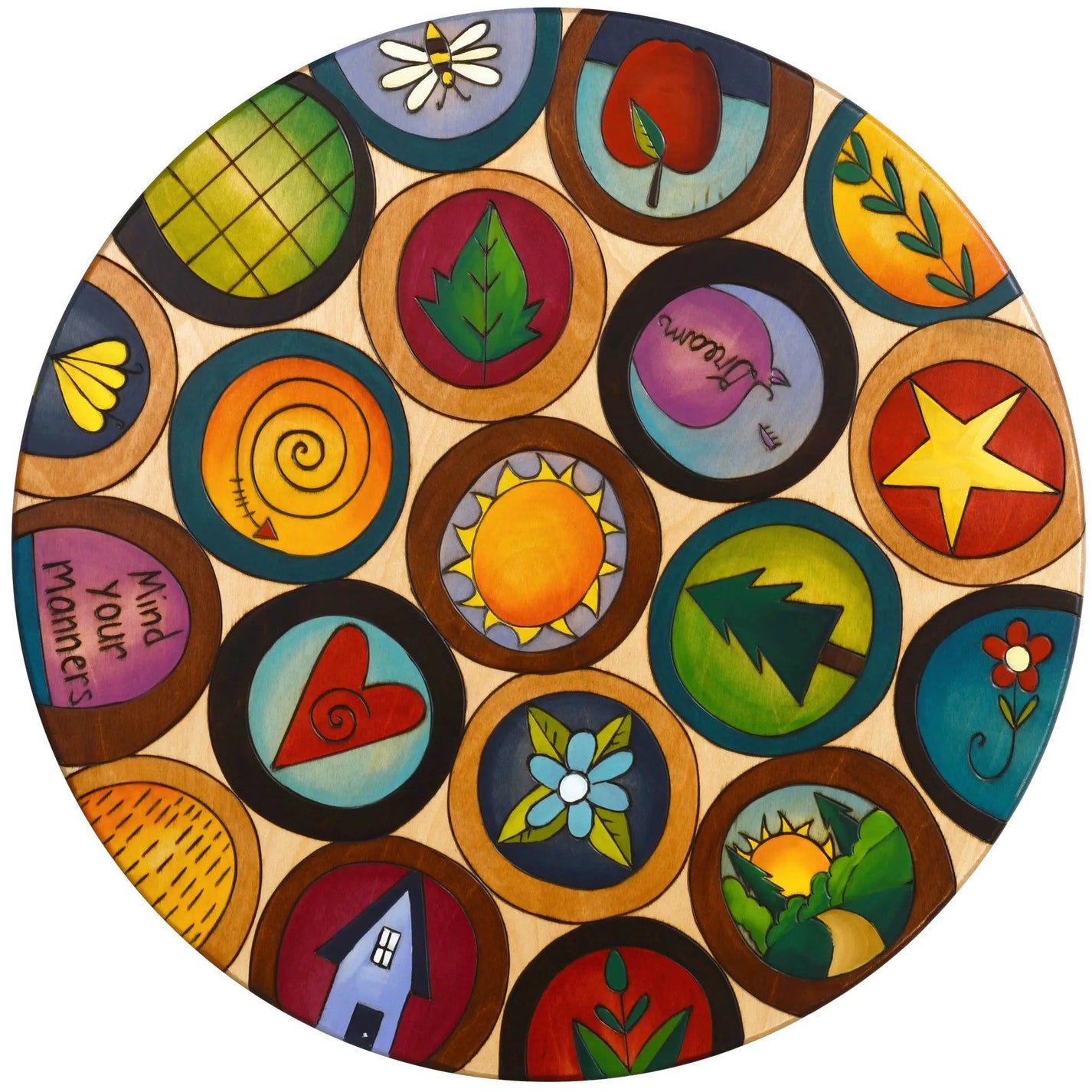 Lazy Susan by Sticks LZY001-D70973, Artistic Artisan Designer Lazy ...