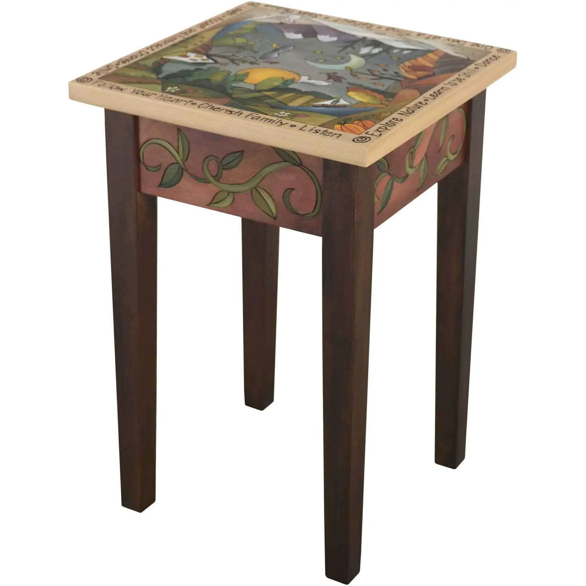 Sticks Small Square End Table END016 11344 Artistic Artisan Designer ...