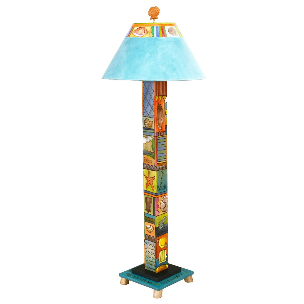 Sticks Box Floor Lamp BFL001-D74622, Artistic Artisan Designer Lamps ...